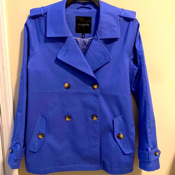 Talbots | Jackets & Coats | Talbots Dress Pea Coat Trench Rain Coat ...
